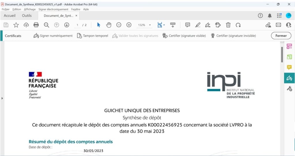 Clé Certigreffe et guichet unique : comment ça fonctionne